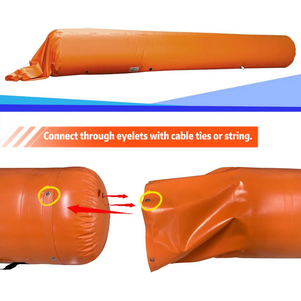 Inflatable water filled flood barrier – My Store